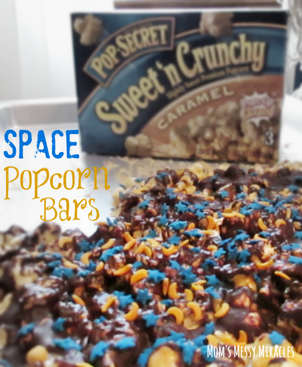 Spaceship Building and Pop Secret Space Bar Snack - The Shirley Journey