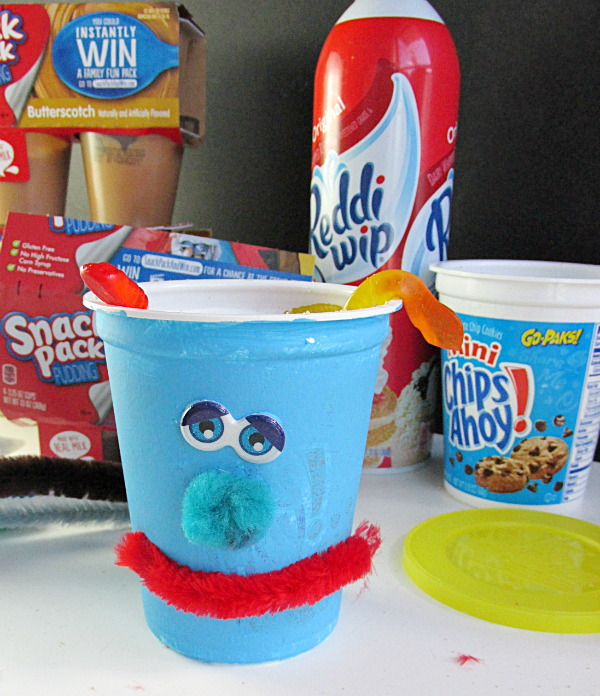 Monster Snack Cups - The Shirley Journey