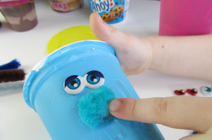 Monster Snack Cups - The Shirley Journey