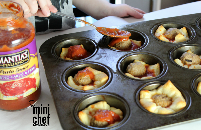 Meatball Sub Cups - The Shirley Journey