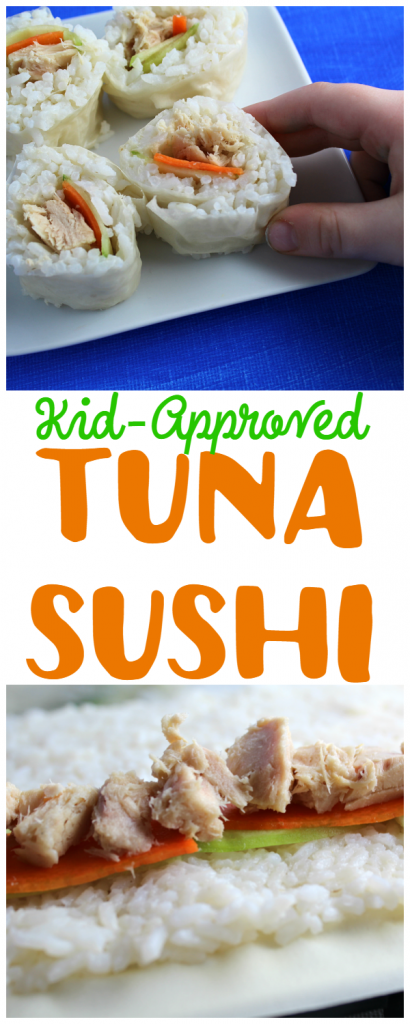 Kid-Approved Tuna Sushi - The Shirley Journey