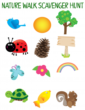 Nature Walk Scavenger Hunt - The Shirley Journey