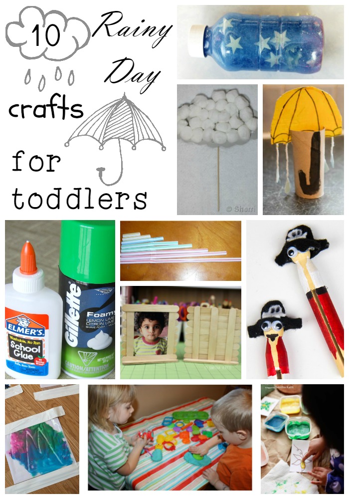 Rainy Day Crafts for Toddlers - The Shirley Journey