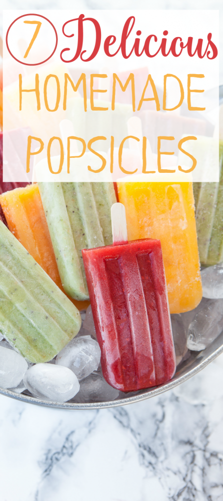 7 Delicious Homemade Popsicles - The Shirley Journey