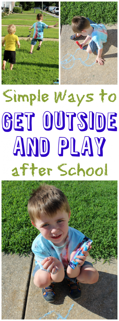 Simple Ways to Get Outside and Play After School - The Shirley Journey