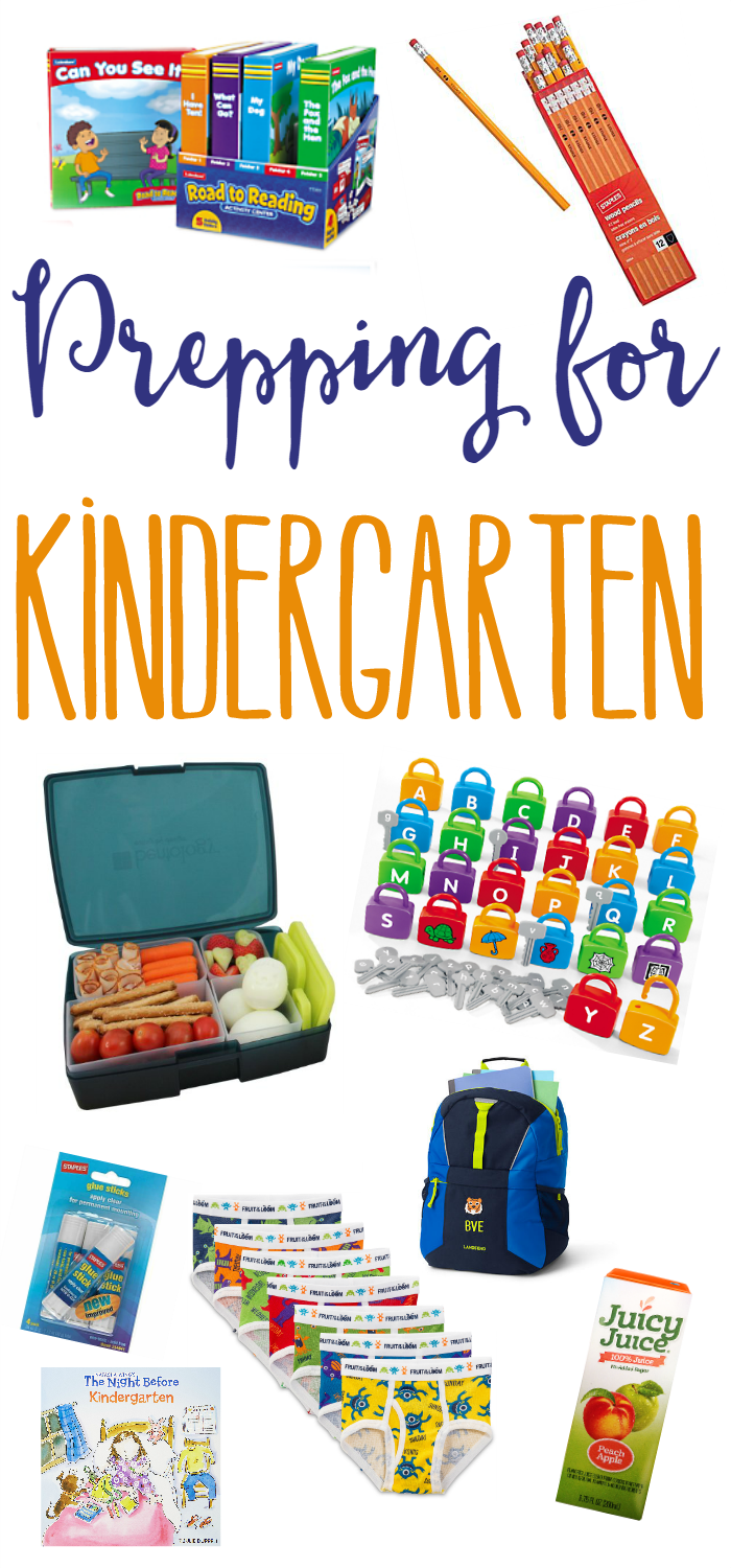 Prepping for Kindergarten - The Shirley Journey