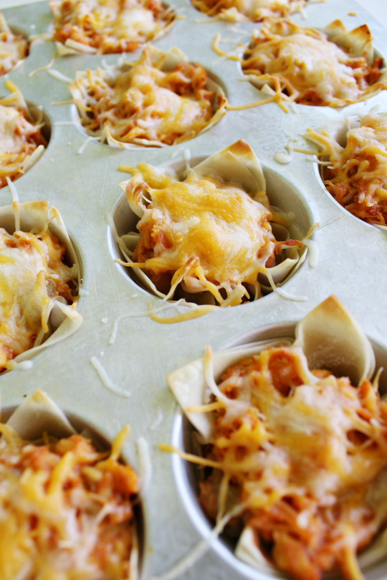 Chicken Taco Cups - The Shirley Journey