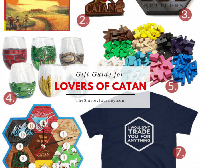 The Best Gifts for Settlers of Catan Lovers - The Shirley Journey