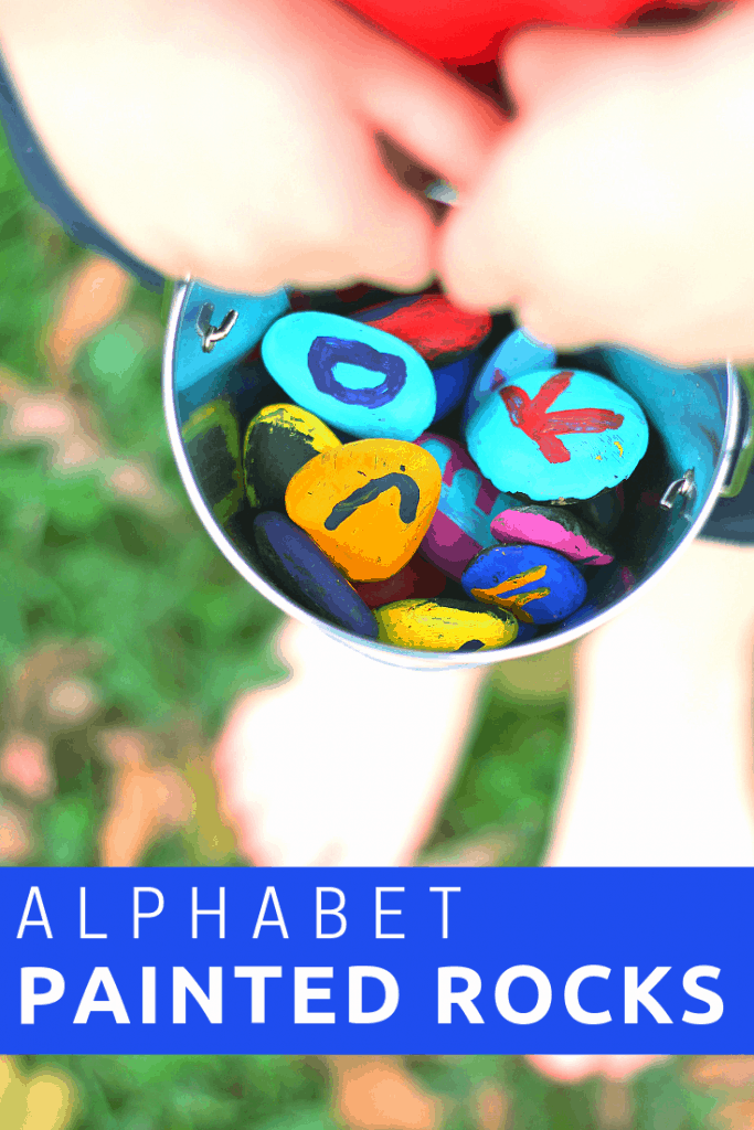 Alphabet Painted Rocks - The Shirley Journey