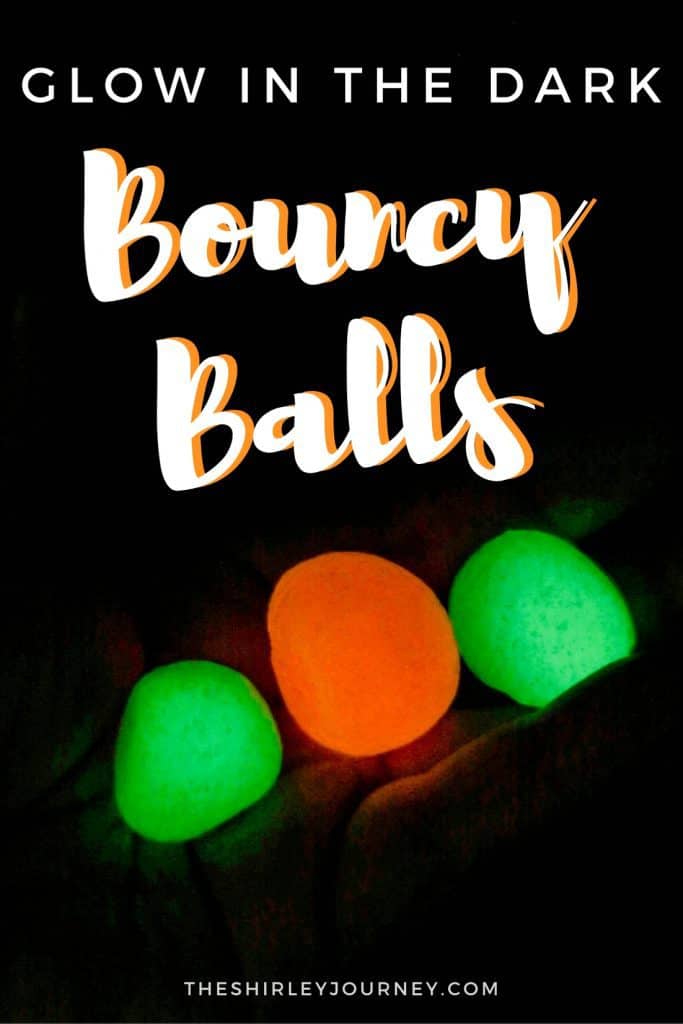 How to Make Glow in the Dark Bouncy Balls - The Shirley Journey